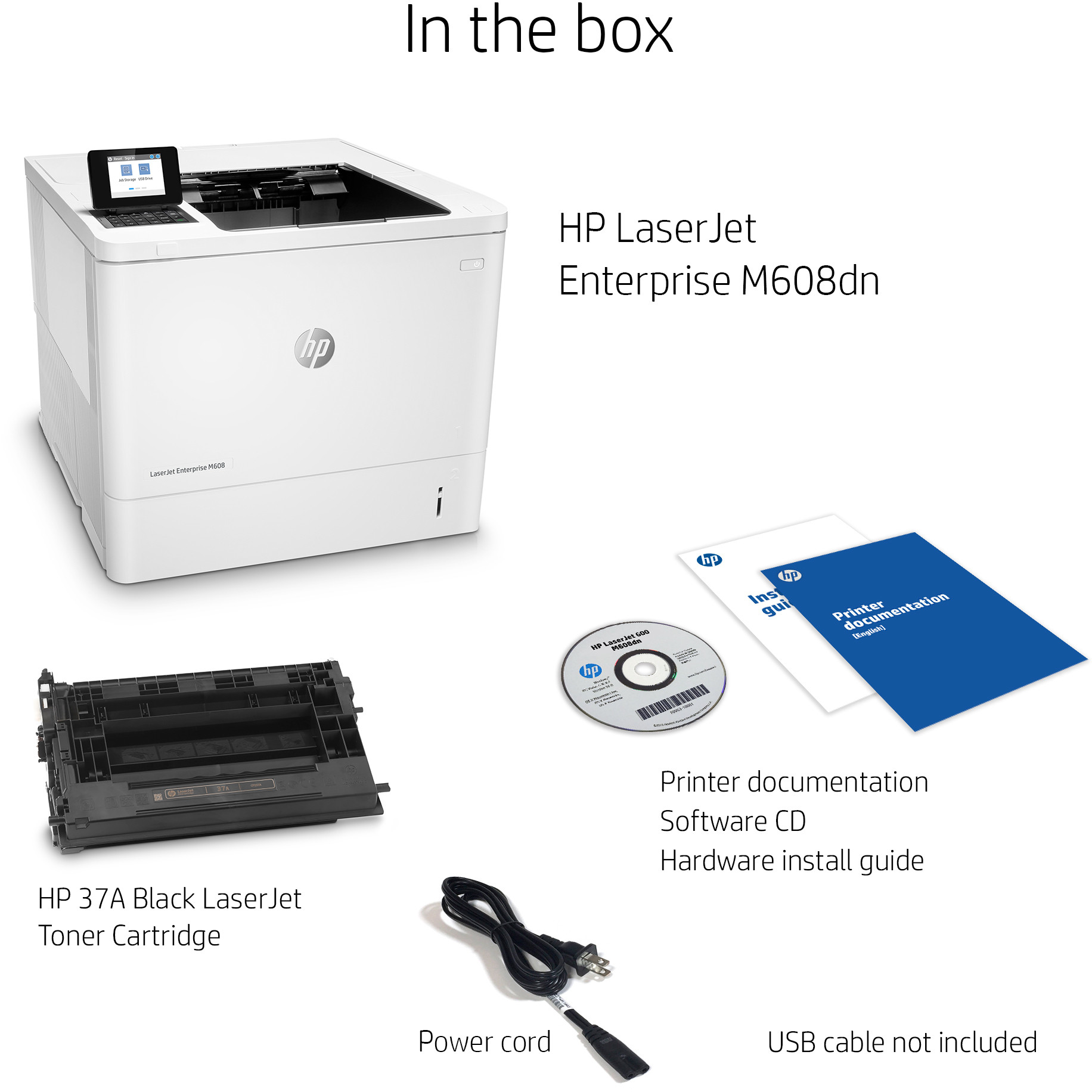 Imprimante Laser Monochrome HP LaserJet Enterprise M608dn (K0Q18A) prix ...