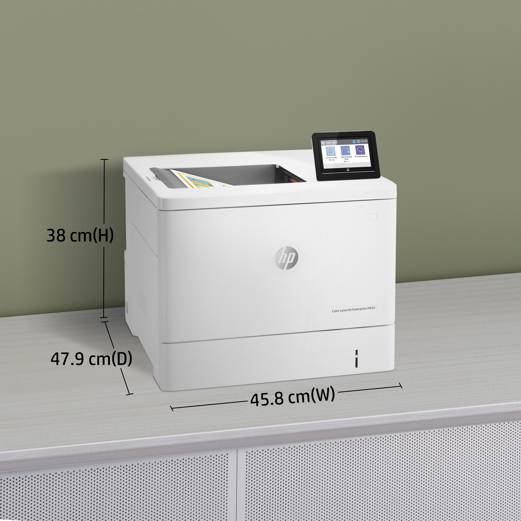 Imprimante Laser Couleur HP Color LaserJet Enterprise M555dn (7ZU78A ...