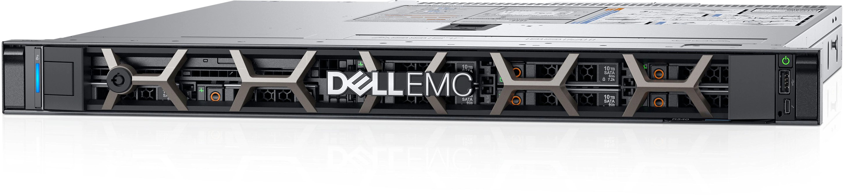 Serveur rack Dell Smart Value PowerEdge R340 Server Standard (PER340MM1 ...