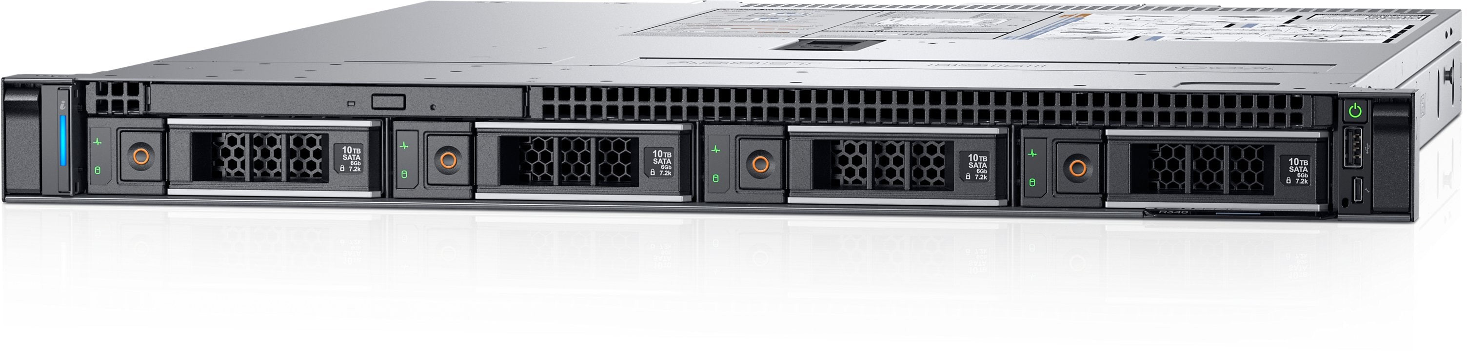 Serveur rack Dell Smart Value PowerEdge R340 Server Standard (PER340MM1 ...