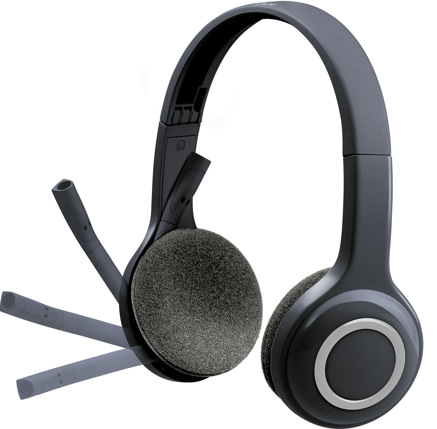 Casque Bluetooth Logitech H600 avec microphone anti-parasites (981 ...