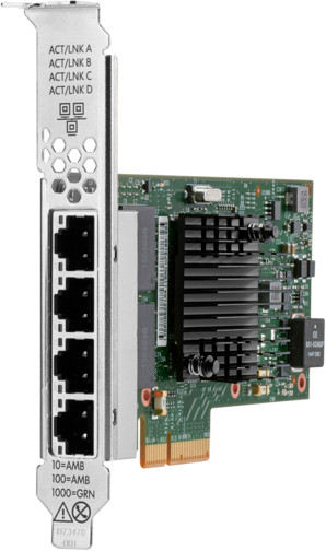 Adaptateur HPE Ethernet BASE-T BCM5719 1Gb 4 ports (647594-B21) prix Maroc