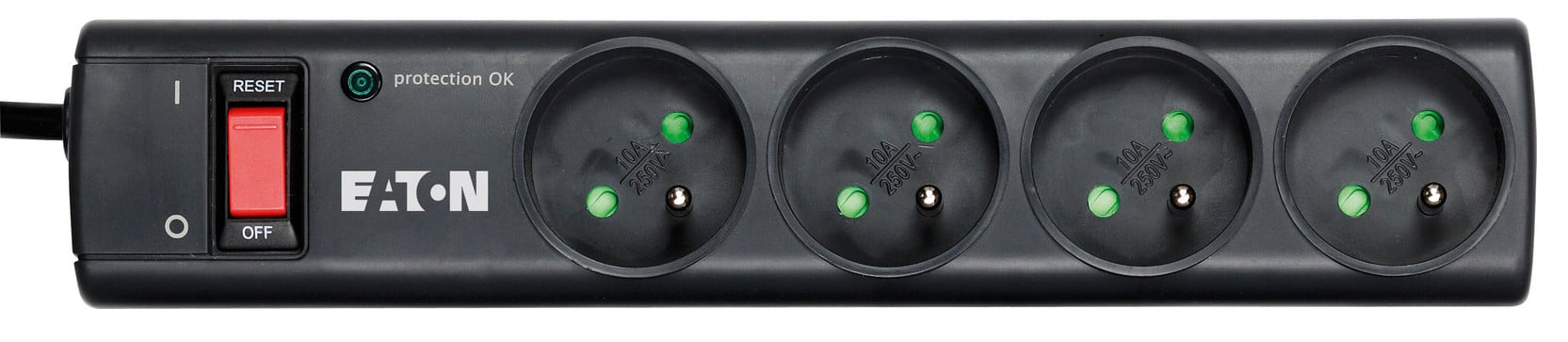 Multiprise parasurtenseur Eaton Protection Strip PS4F 4 prises FR prix ...