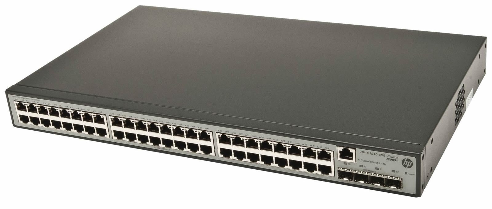 Switch Administrable HP 1910-48G (JE009A) prix Maroc