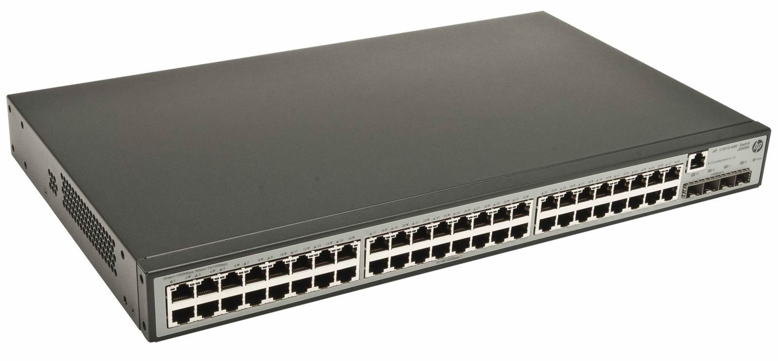 Switch Administrable HP 1910-48G (JE009A) prix Maroc