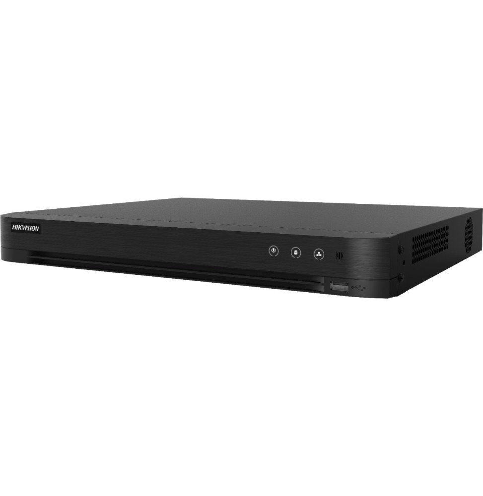 Enregistreur vidéo DVR Hikvision TURBO ACUSENSE | 16 canaux analogiques ...