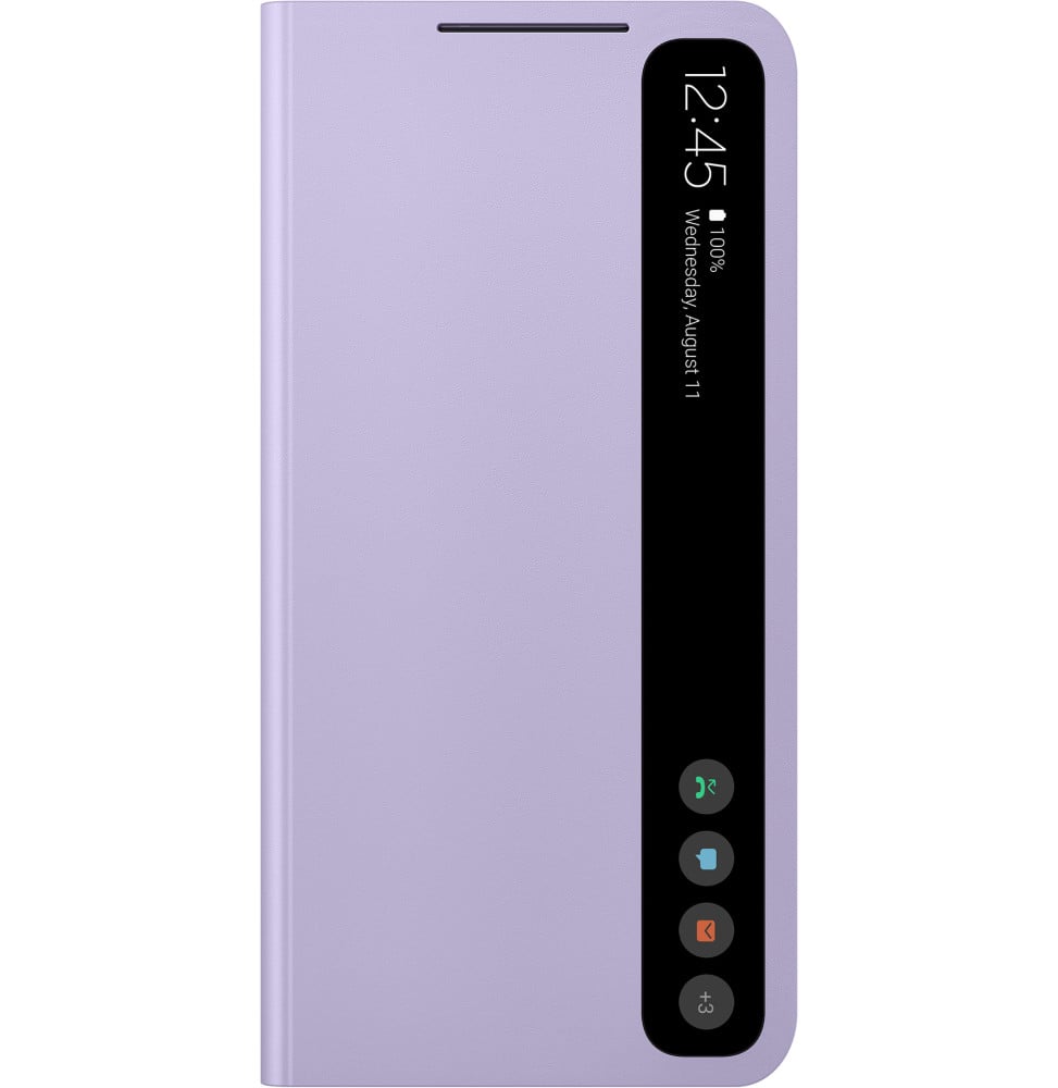 Samsung Galaxy S21 Fe 5g Smart Clear View Cover Lavender Ef