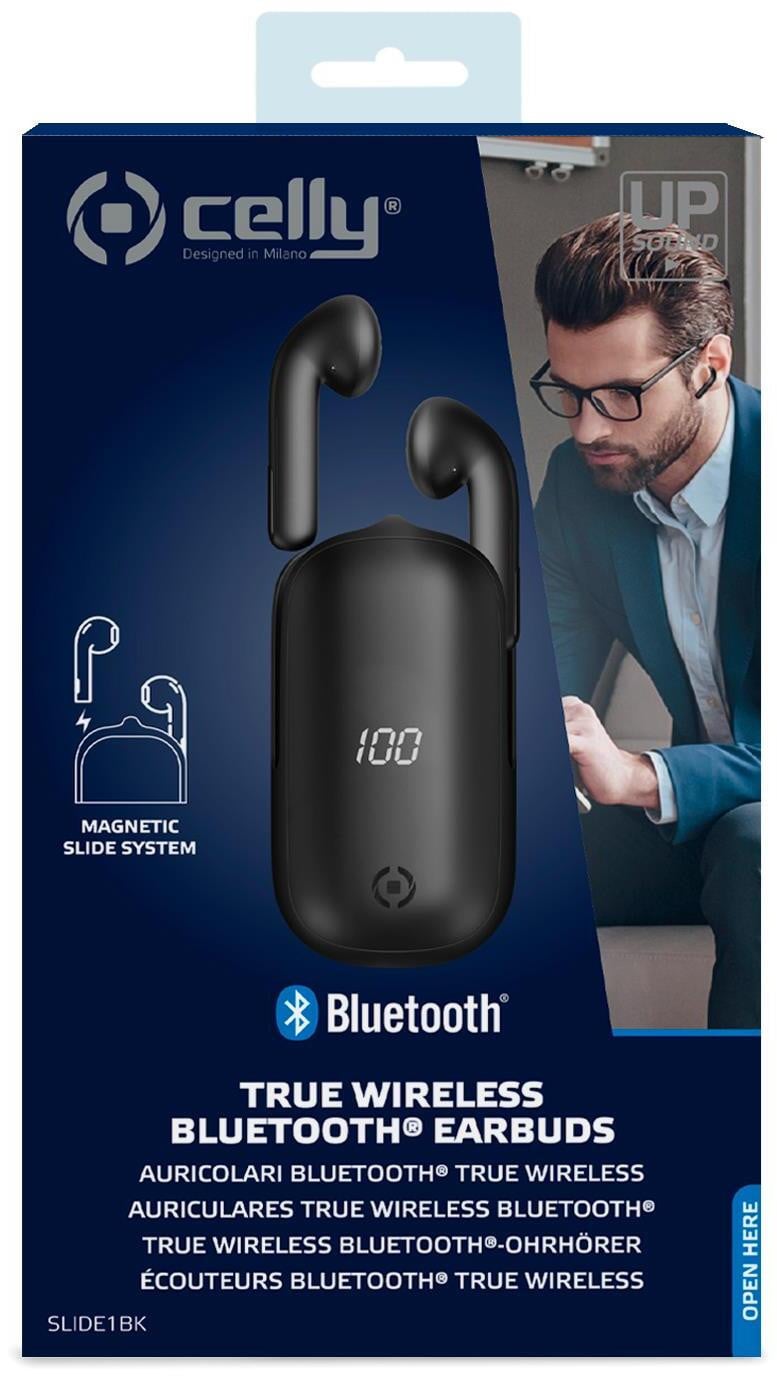 Écouteurs Bluetooth Celly SLIDE1 - True Wireless Earphones prix Maroc