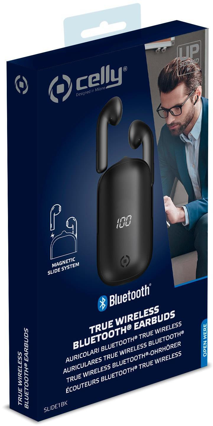 Écouteurs Bluetooth Celly SLIDE1 - True Wireless Earphones prix Maroc