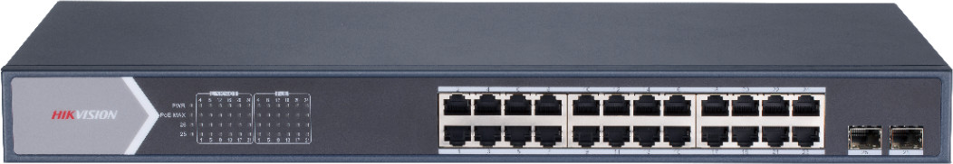 Switch Non Administrable HIKVISION 24 Ports 10/100/1000 POE (DS-3E0526P-E-M-B) prix Maroc