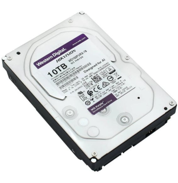 Disque dur interne 3.5" Western Digital Purple 10To pour les systèmes ...