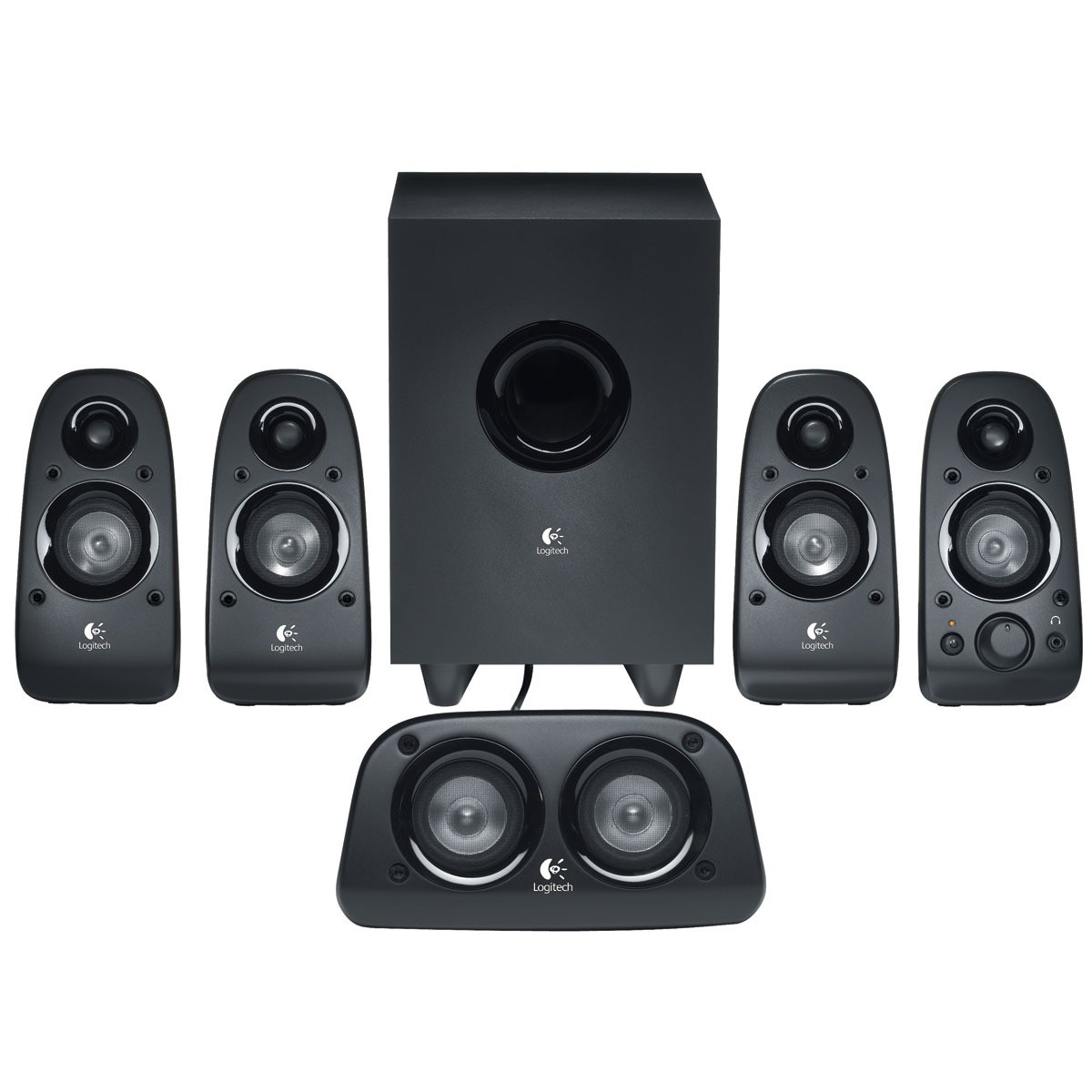 Logitech Speaker System Z506 - 5.1 compatible PS3 / Xbox 360 / Wii et ...