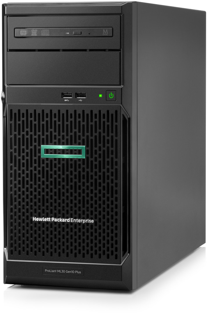 Serveur HPE ProLiant ML30 Gen10 Plus E-2124 2.8 GHz 4 cœurs monoprocesseur 16 Go-U 8 disques SFF ...
