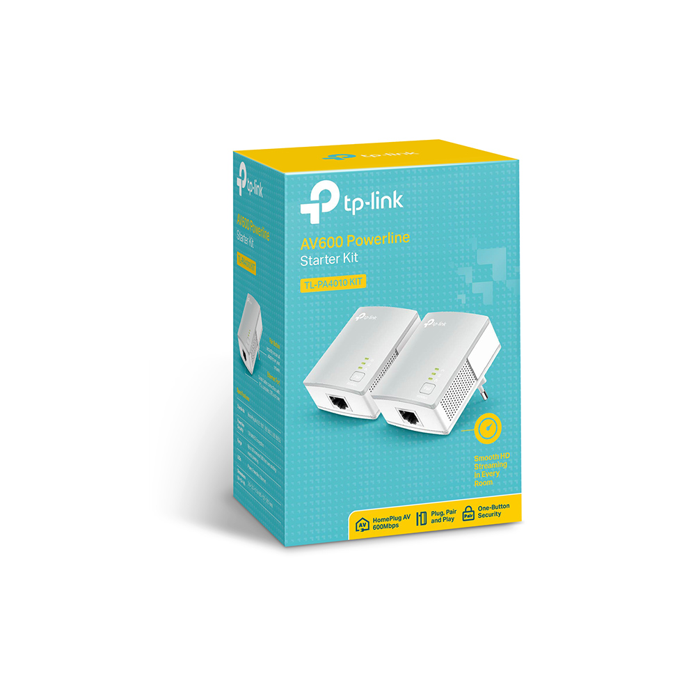 Pack de 2 CPL TP-Link AV600 Nano, 1 port Ethernet 100 Mbps (TL ...