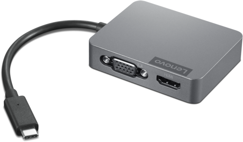 Adaptateur Lenovo USB-C Travel Hub Gen 2 (4X91A30366) prix Maroc