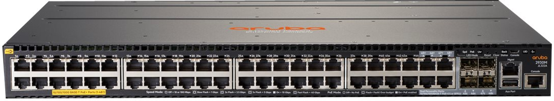 Switch Aruba 2930M 48G PoE+ (JL322A) prix Maroc