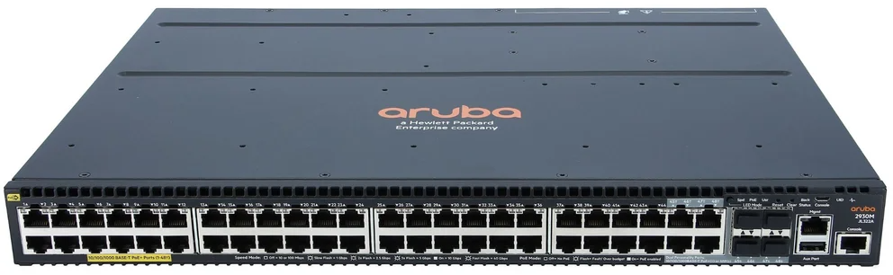 Switch Aruba 2930M 48G PoE+ (JL322A) prix Maroc