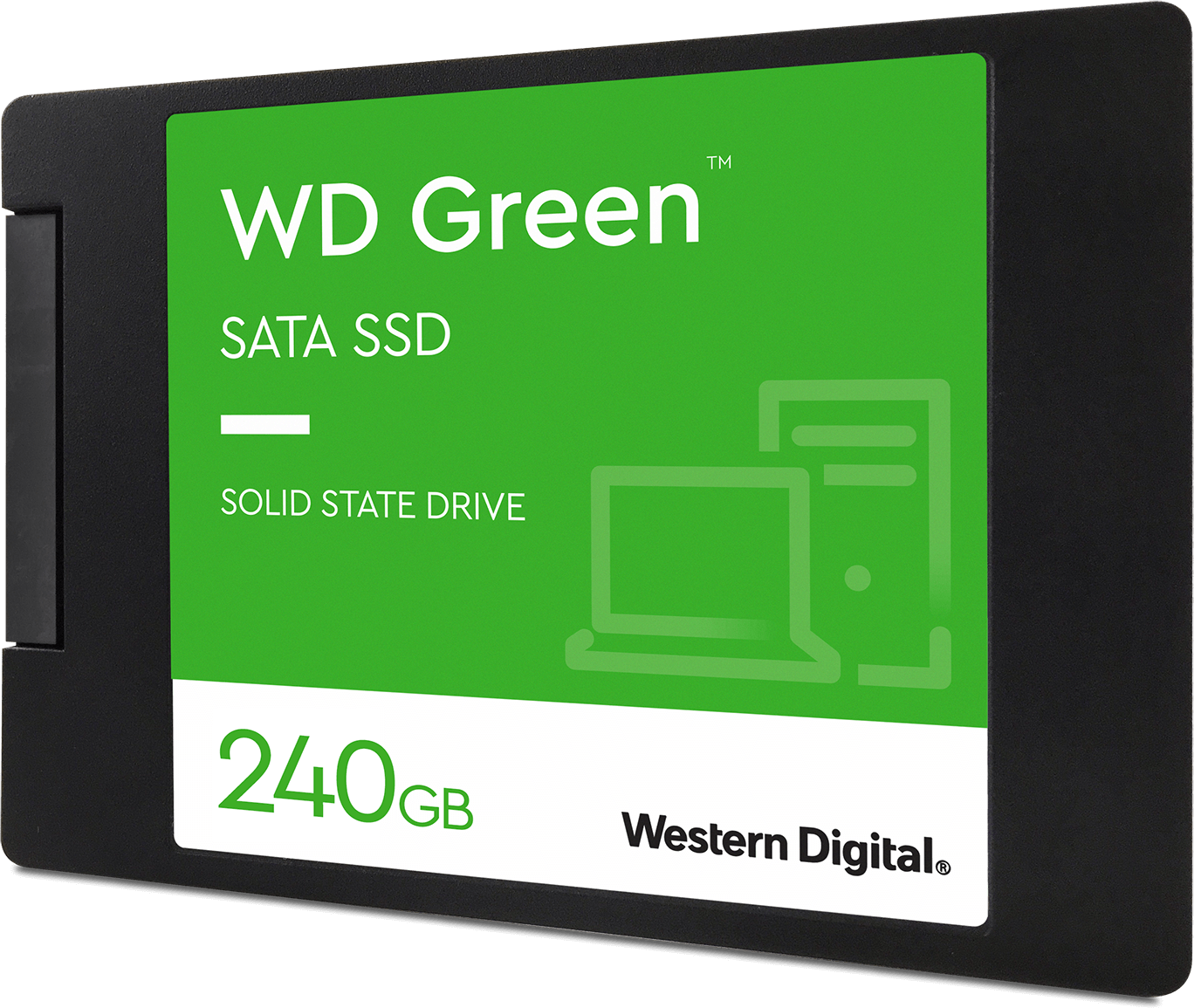 Disque dur interne SSD Western Digital SATA 2.5" 240 Go (WDS240G3G0A ...