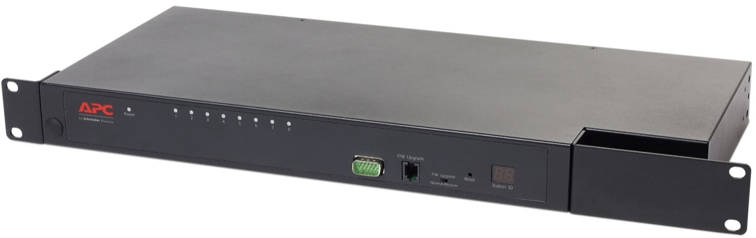 KVM 2G APC, analogique, 1 utilisateur local, 8 ports (KVM0108A) prix Maroc