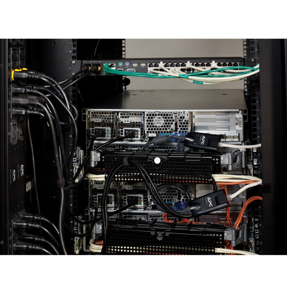 KVM 2G APC, analogique, 1 utilisateur local, 8 ports (KVM0108A) prix Maroc