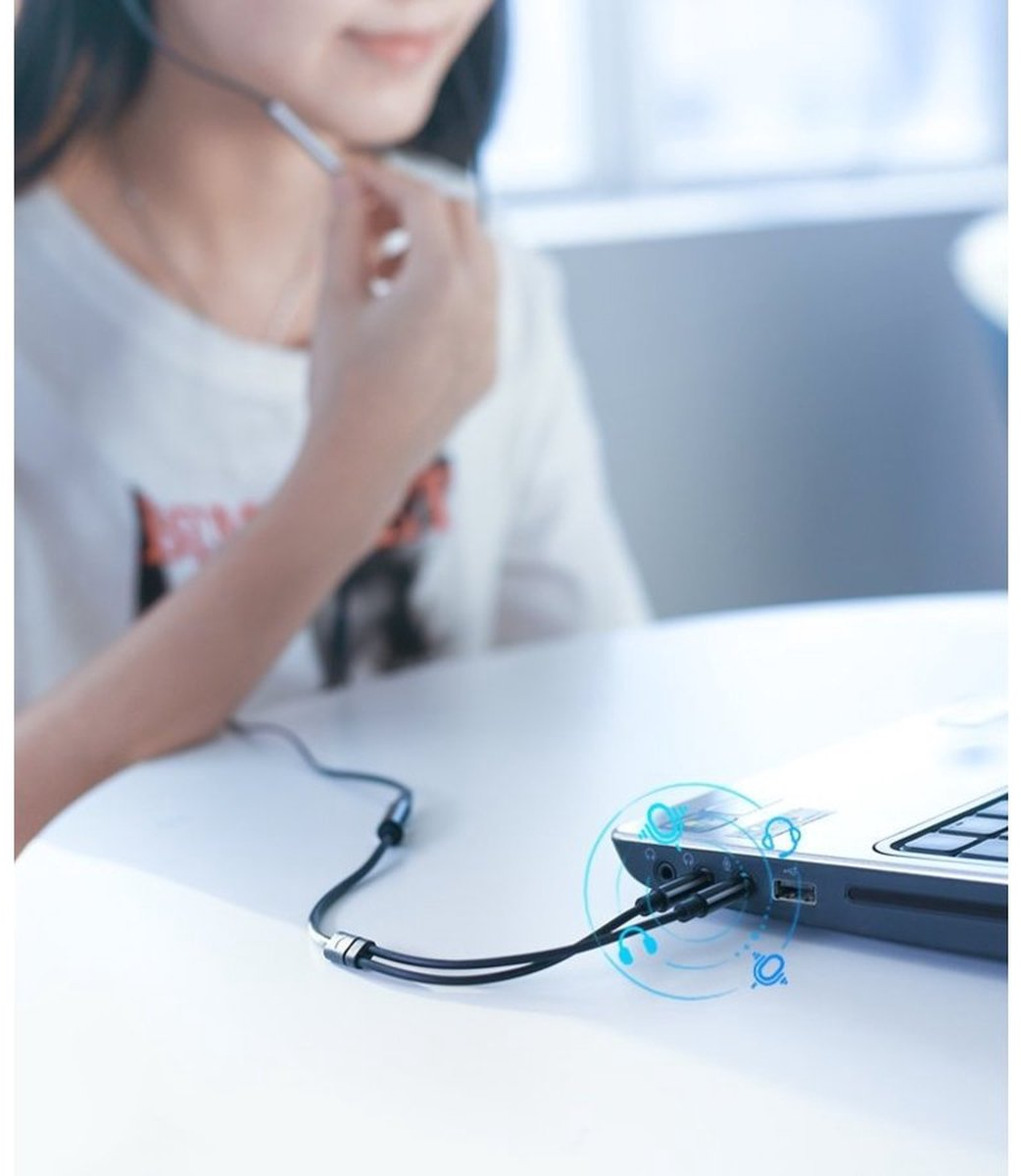 Câble Aux Ugreen 3,5 mm mâle à 3,5 mm femelle (20898) prix Maroc