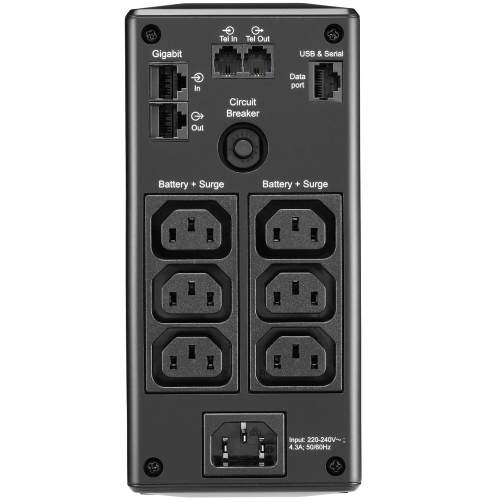 Onduleur Line-interactive Eaton 5E 1600 USB - 900 W / 1600 VA - 6 prises C13 (5E1600UI) prix Maroc