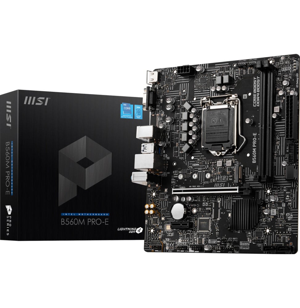 Carte Mère Intel MSI MS-7D22\B560M PRO-E (911-7D22-074) prix Maroc