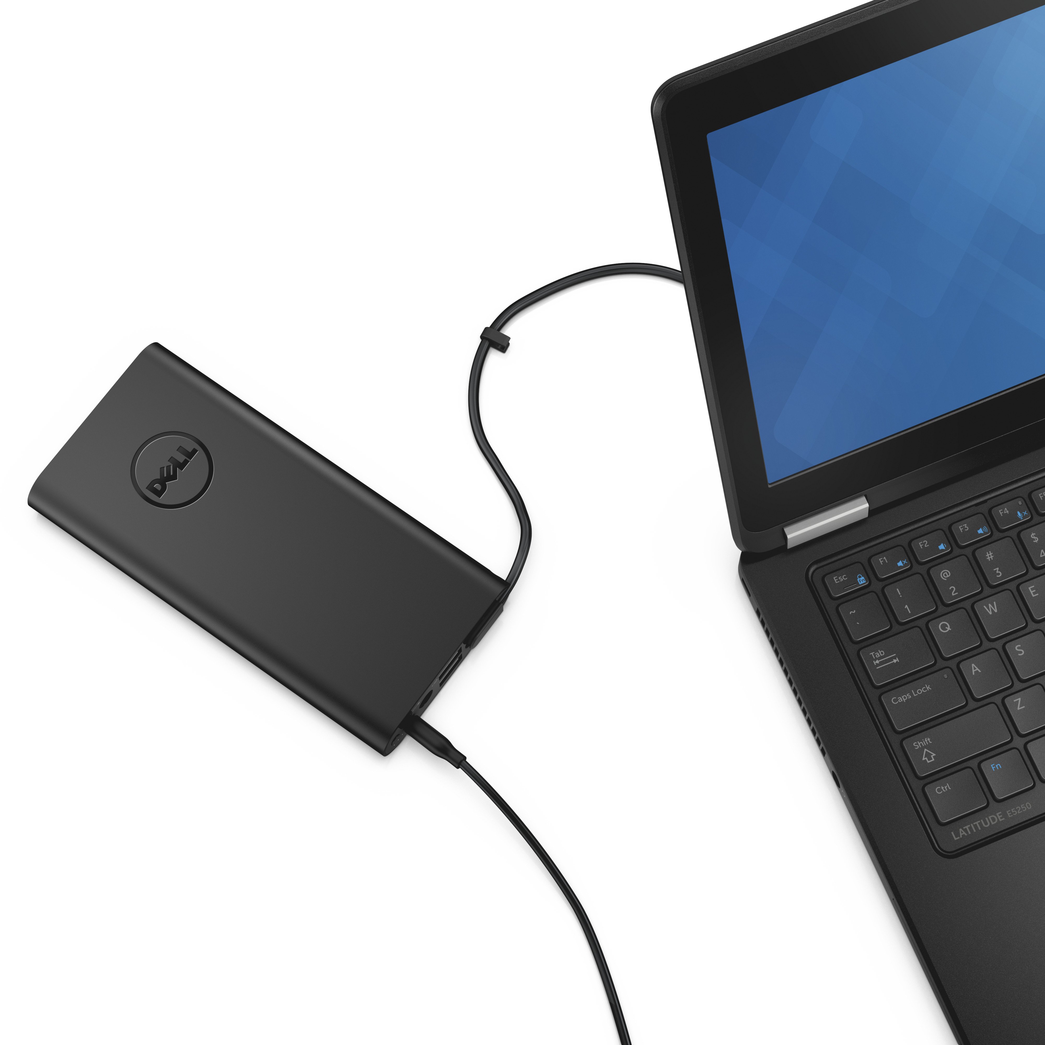 DELL PW7015L Lithium-Ion (Li-Ion) 18000 mAh Noir Notebook Power Bank ...