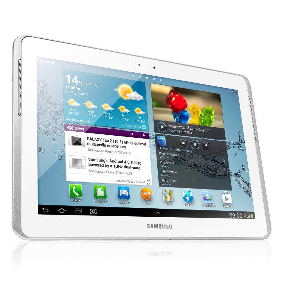 Tablette SmartPhone 3G Wi-Fi Samsung Galaxy Tab 2 (10.1) - 16 GB prix Maroc