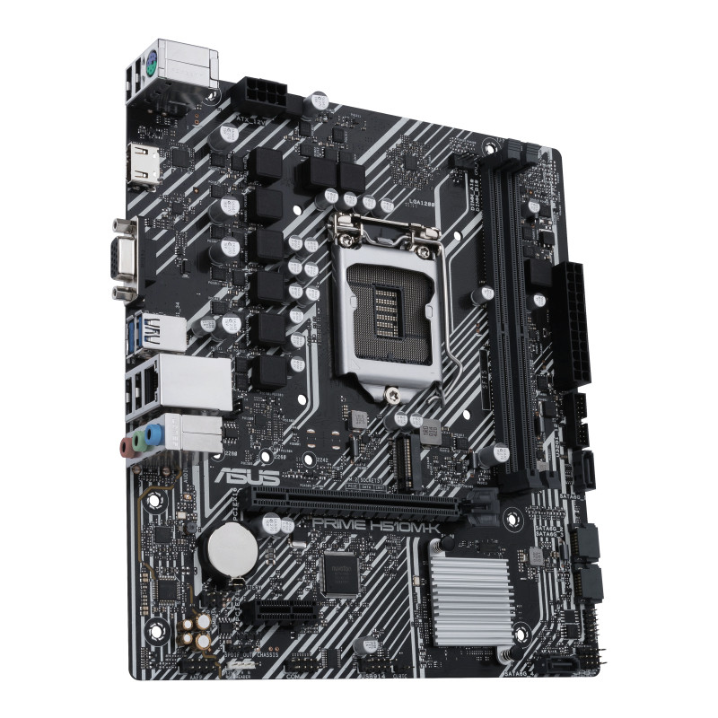 ASUS PRIME H510M-K Intel H510 LGA 1200 (Socket H5) micro ATX (90MB17N0 ...