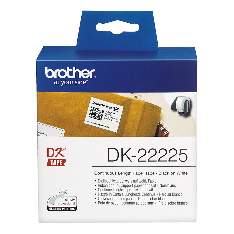 Brother Ruban papier continu Ruban papier continu (DK-22225) prix Maroc