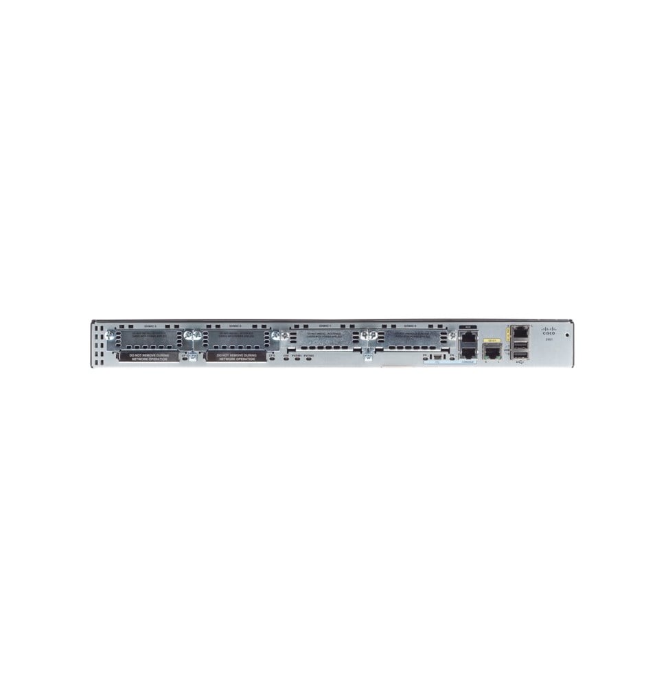 Routeur Cisco 2901 à services intégrés série 2900 2x Ports RJ-45, 2x ...