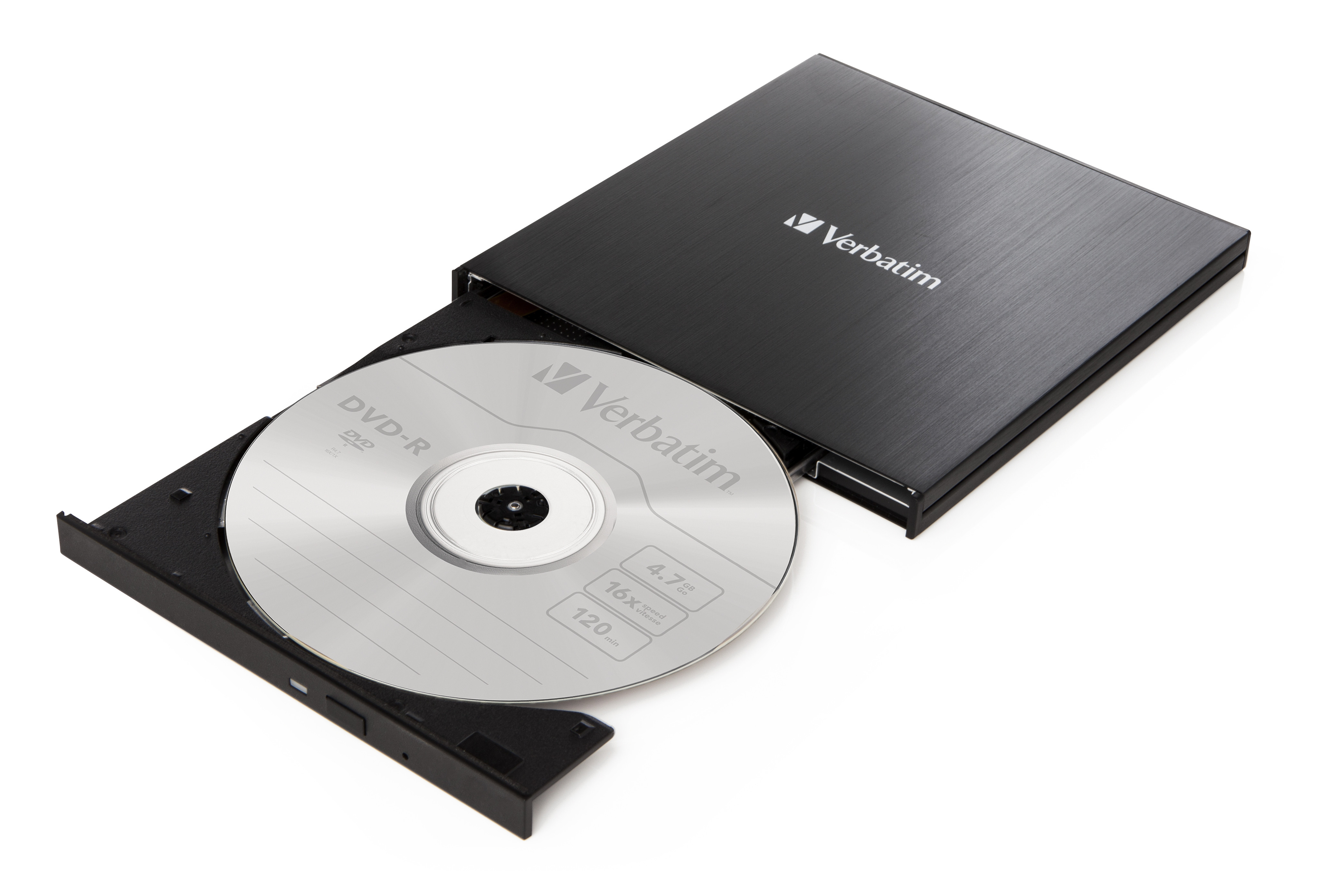 Verbatim 43886 lecteur de disques optiques DVD±RW Noir CD/DVD, 4 MB ...