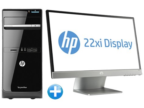 Ordinateur de bureau HP Pavilion p6-2440ekm avec écran LED 22xi prix Maroc