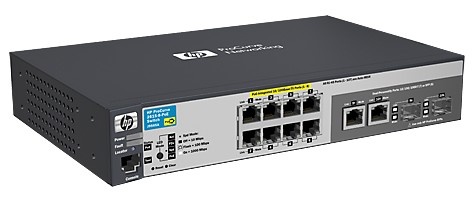 Commutateur HP Ethernet gérés L3 à ports fixes 2615-8-PoE (J9565A) prix ...