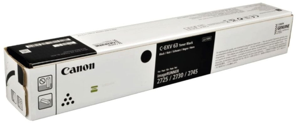 Canon C-EXV 63 Cartouche de toner 1 pièce(s) Original Noir (5142C002AA) prix Maroc