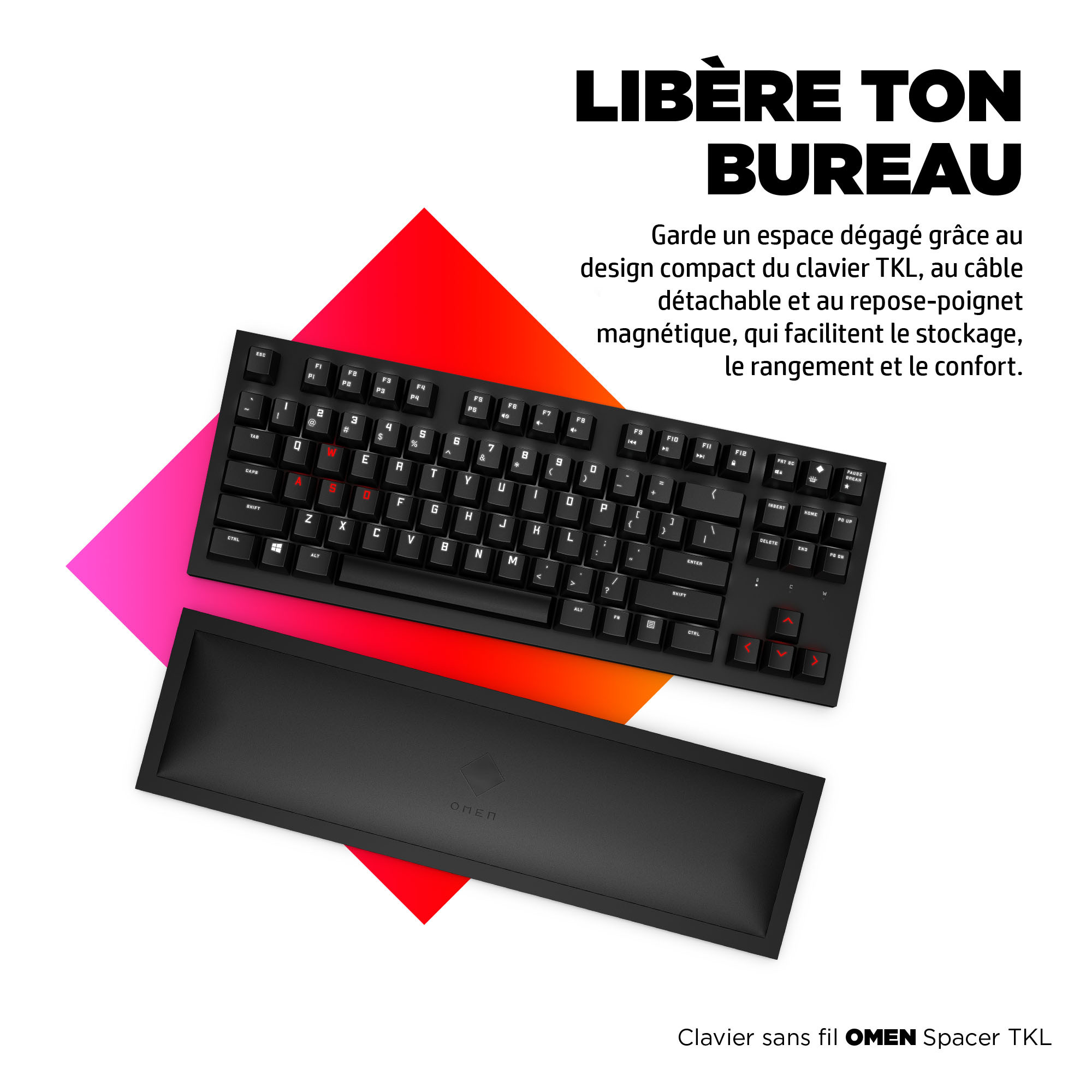 HP Clavier TKL sans fil OMEN Spacer Clavier TKL sans fil OMEN Spacer ...