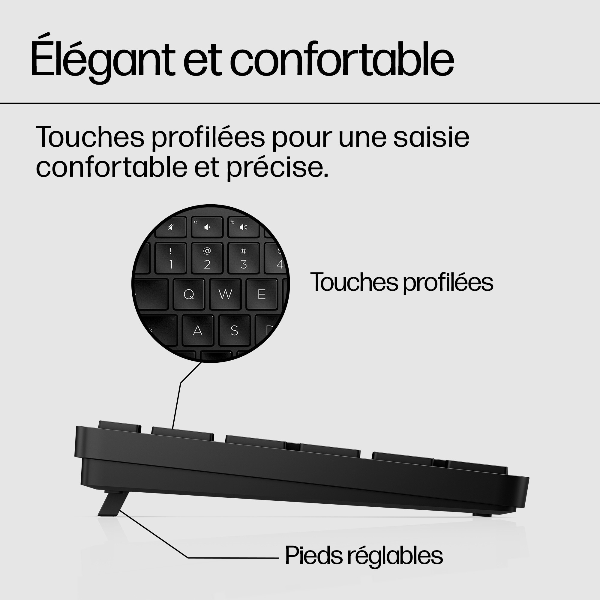 HP Clavier sans fil programmable 450 Clavier sans fil programmable HP ...