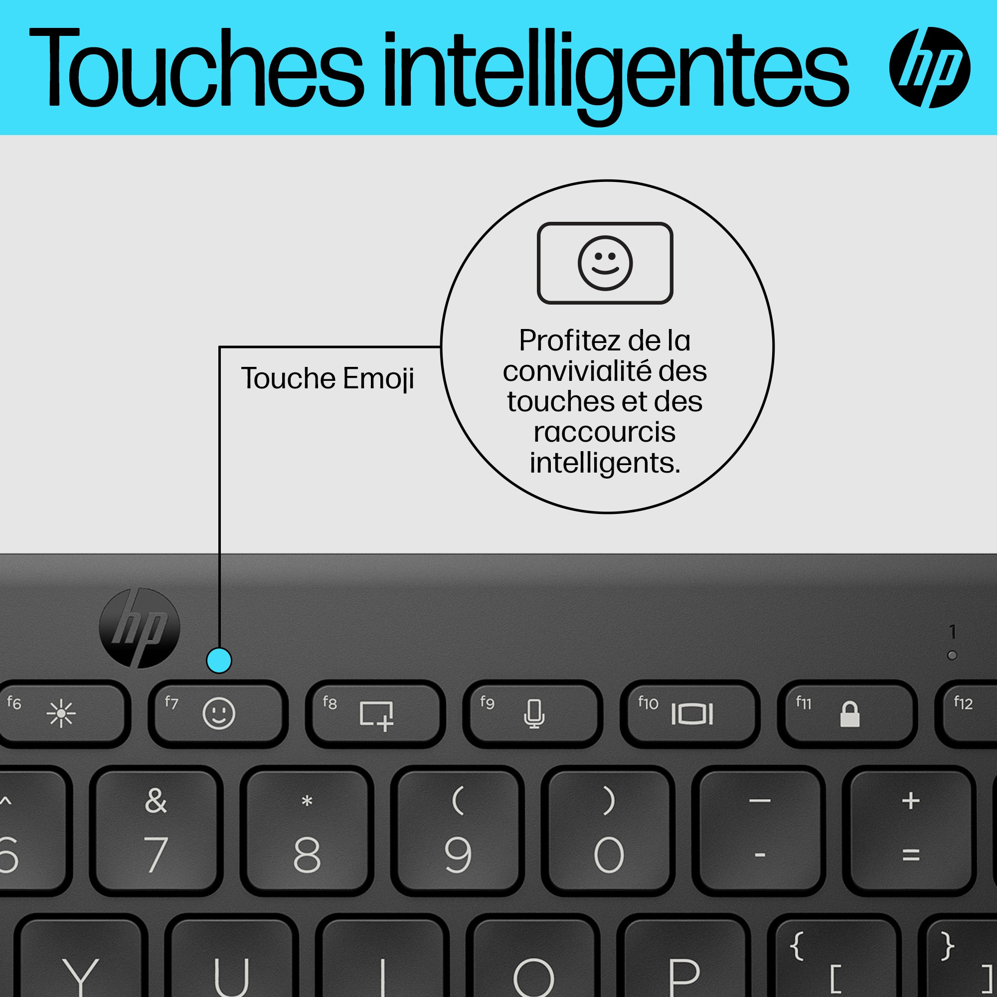 HP Clavier Bluetooth multi-périphériques compact 350 Clavier Bluetooth ...