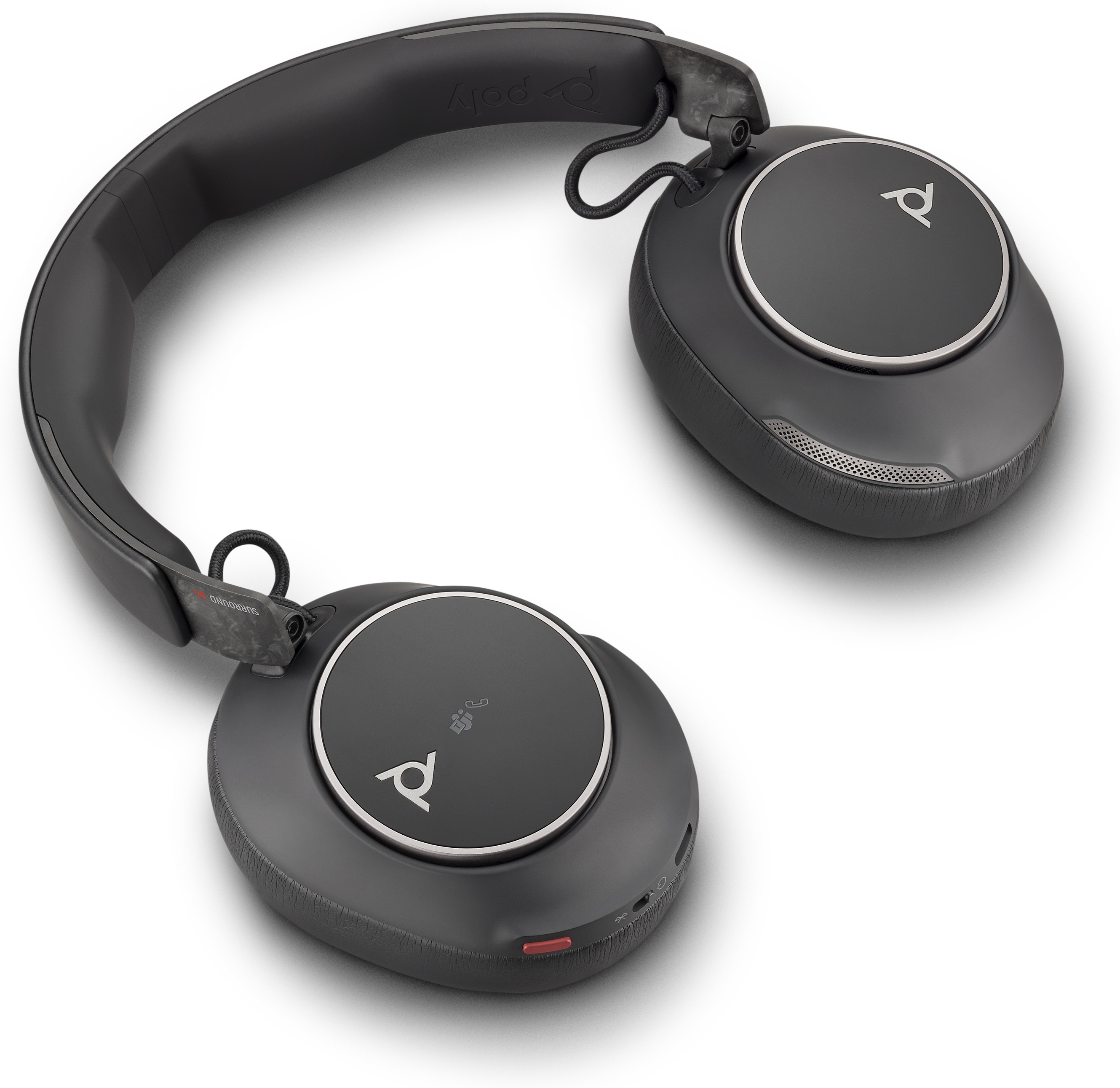 POLY Micro-casque Voyager Surround 80 UC USB-C certifié Microsoft Teams ...