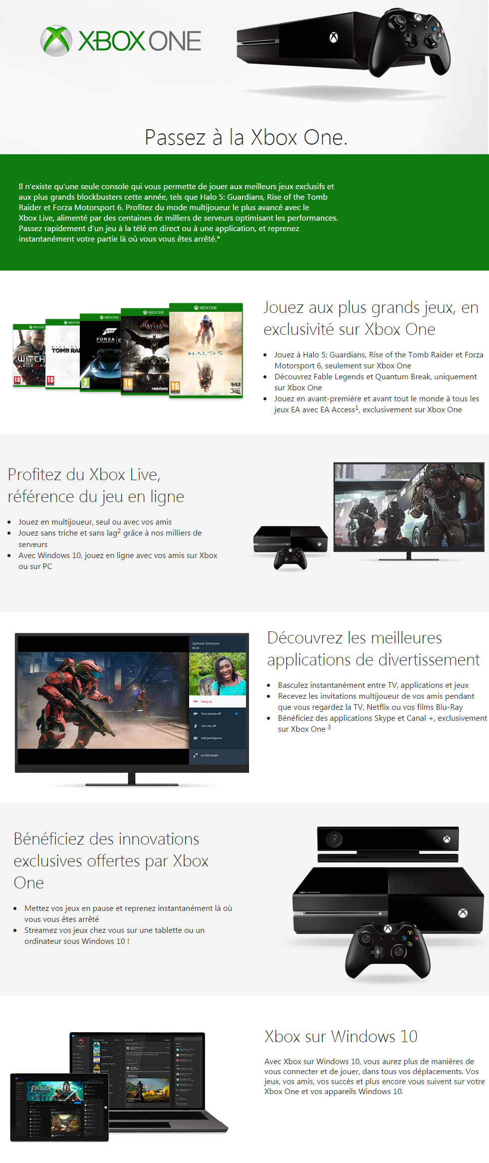 Microsoft Xbox One 500 GB prix Maroc