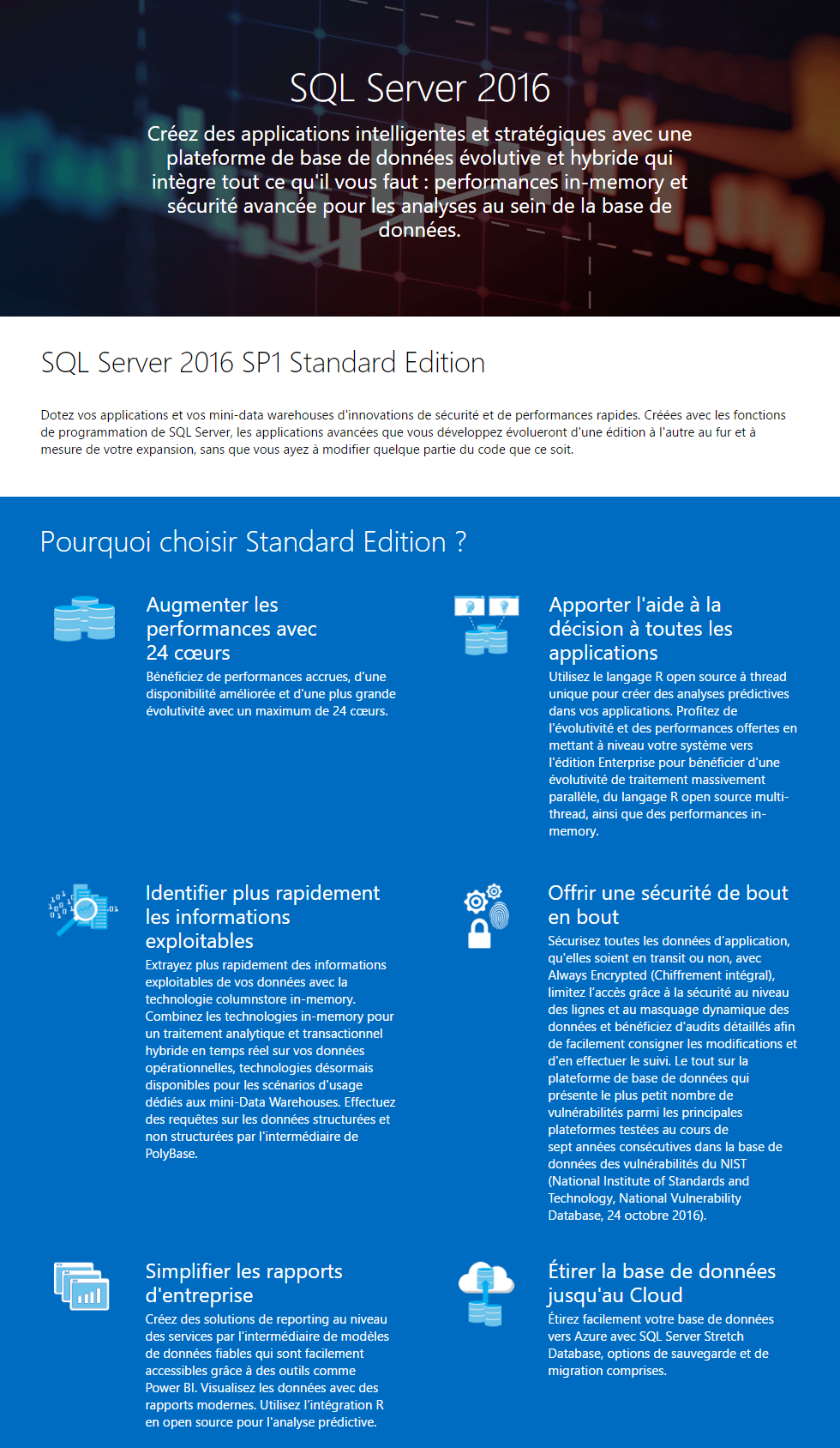 Microsoft SQL Server 2017 Standard prix Maroc